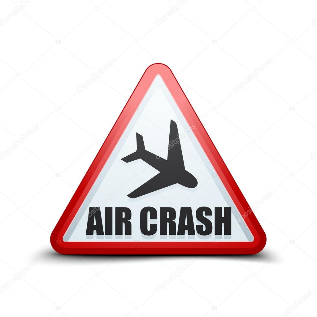Air Crash Hazard sign Stock Vector Image by ©Yuriy_Vlasenko #103690580