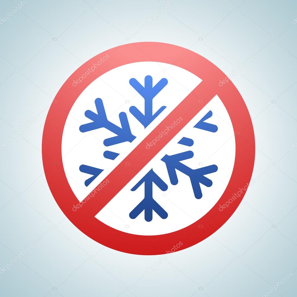 No Cold icon Stock Vector Image by ©Yuriy_Vlasenko #104017486