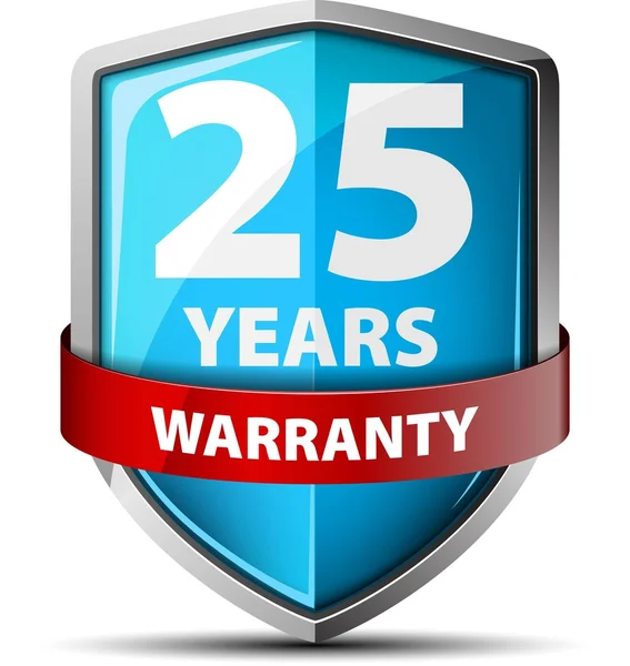 Warranty 25 year Vector Art Stock Images | Depositphotos