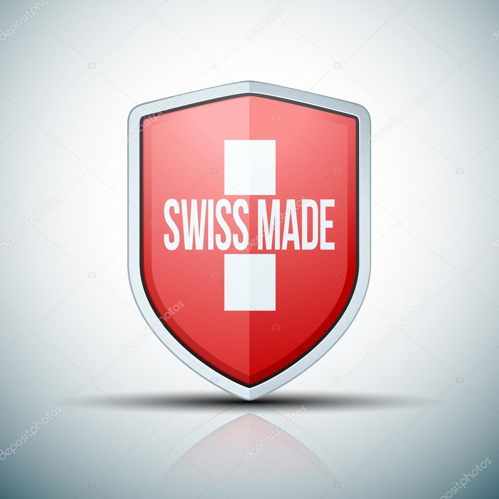 Swiss Made shield sign Stock Vector Image by ©Yuriy_Vlasenko #114731780