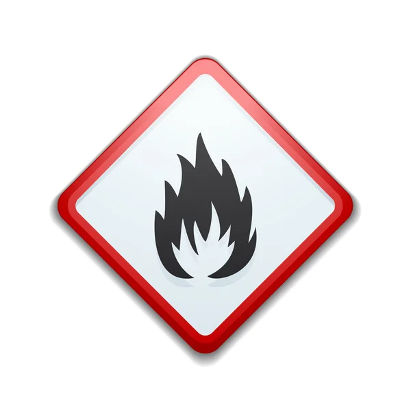 GHS warning danger Fire sign Vektor Stock Vector Image by ...