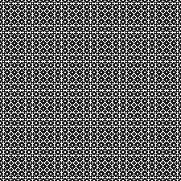 Vector Illustration Black White Cross Pattern Background Stock Vector ...