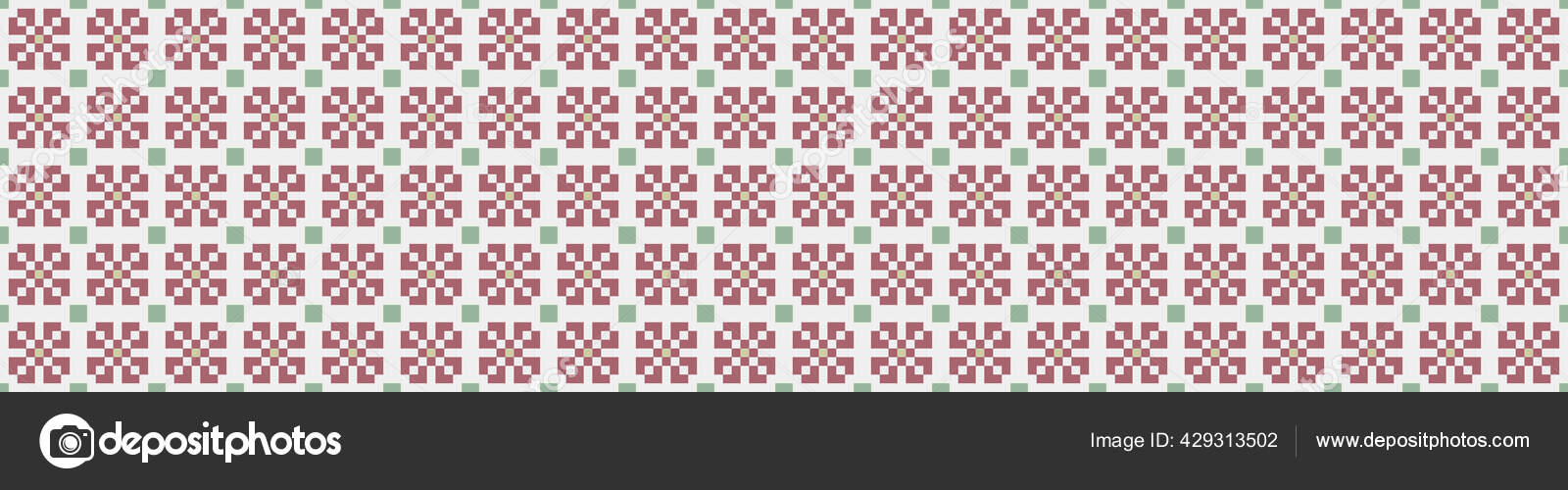 Geometric Dotted Horizontal Vector Background Abstract Pattern Stock ...