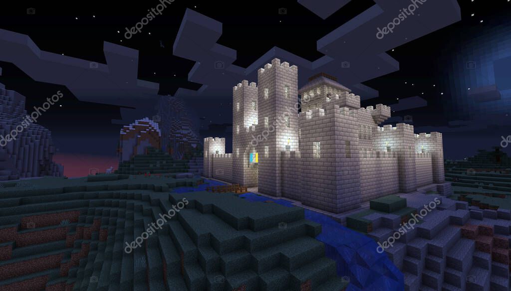 Castello Di Minecraft Creepy Castle | Minecraft