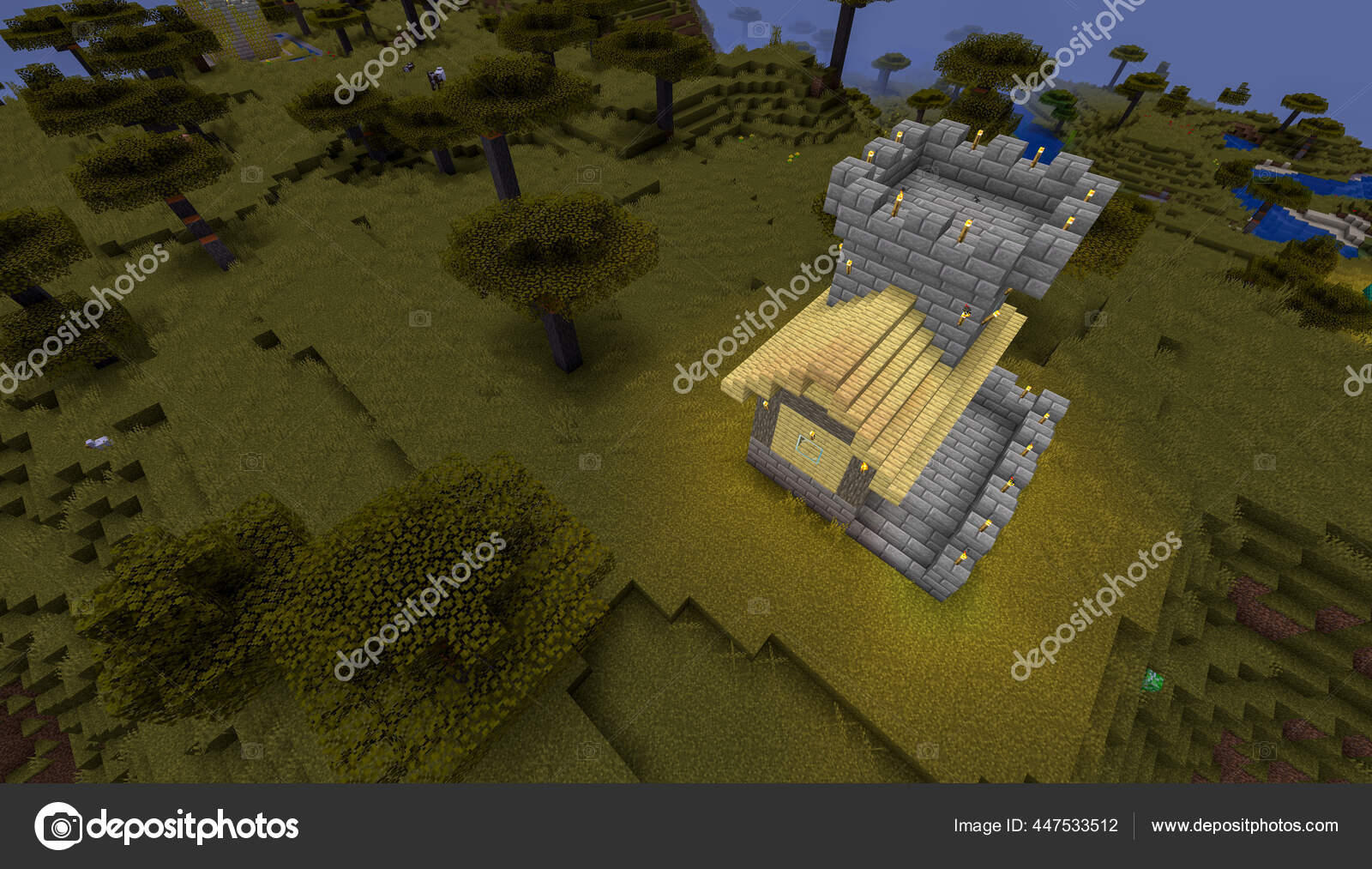 Plano Del Castillo De Minecraft