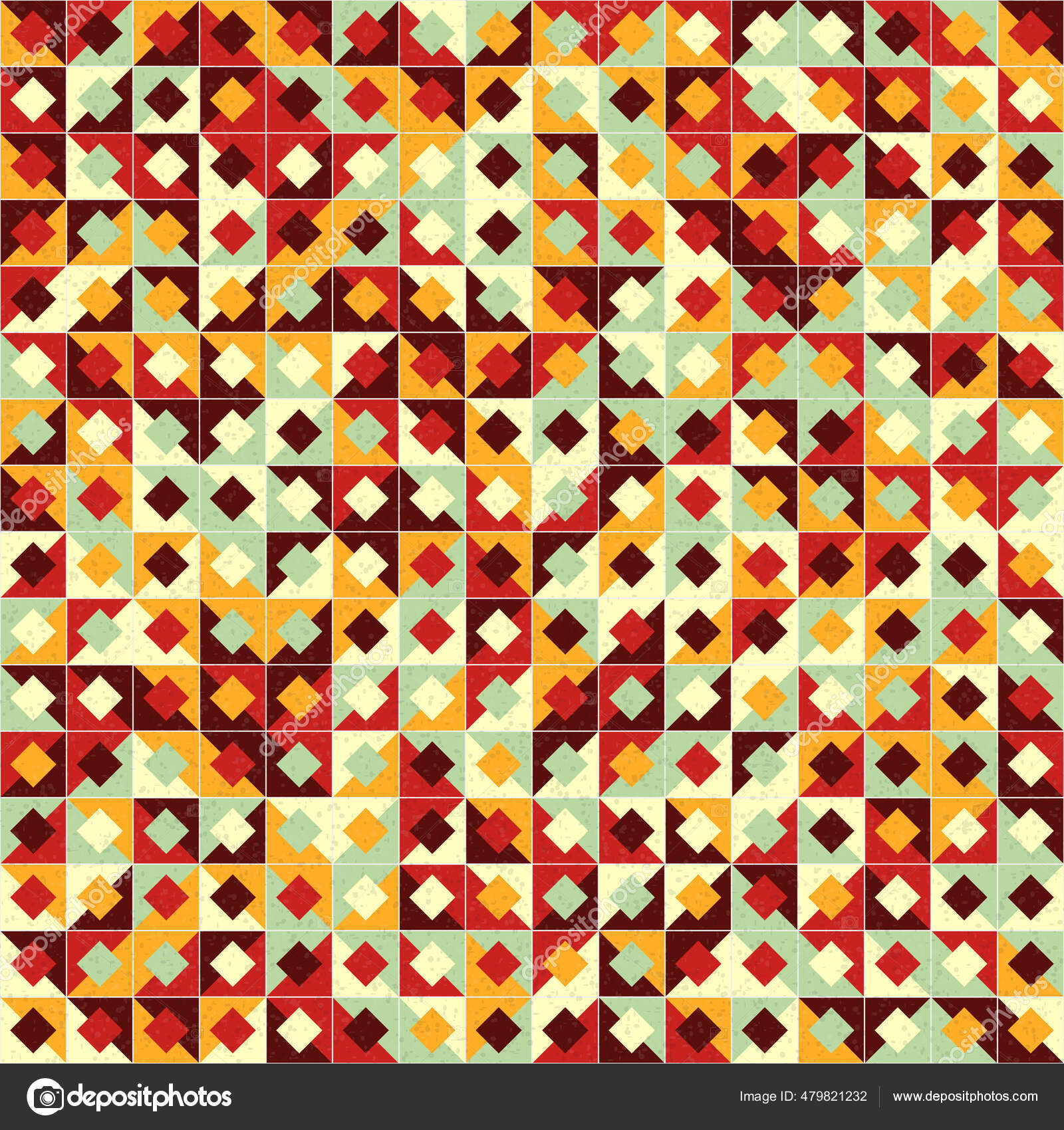 Abstract Geometric Pattern Digital Wallpaper Stock Vector by ©Yuriy ...