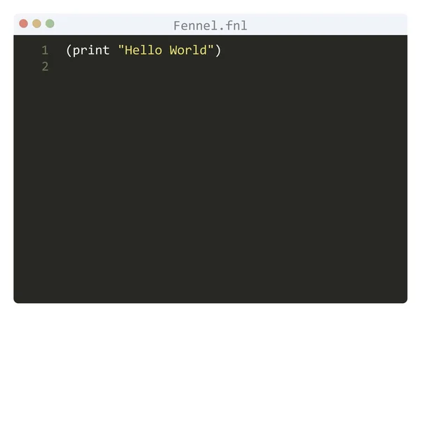 Elixir Language Hello World Program Sample Editor Window Stock Vector Image by ©Yuriy_Vlasenko ...