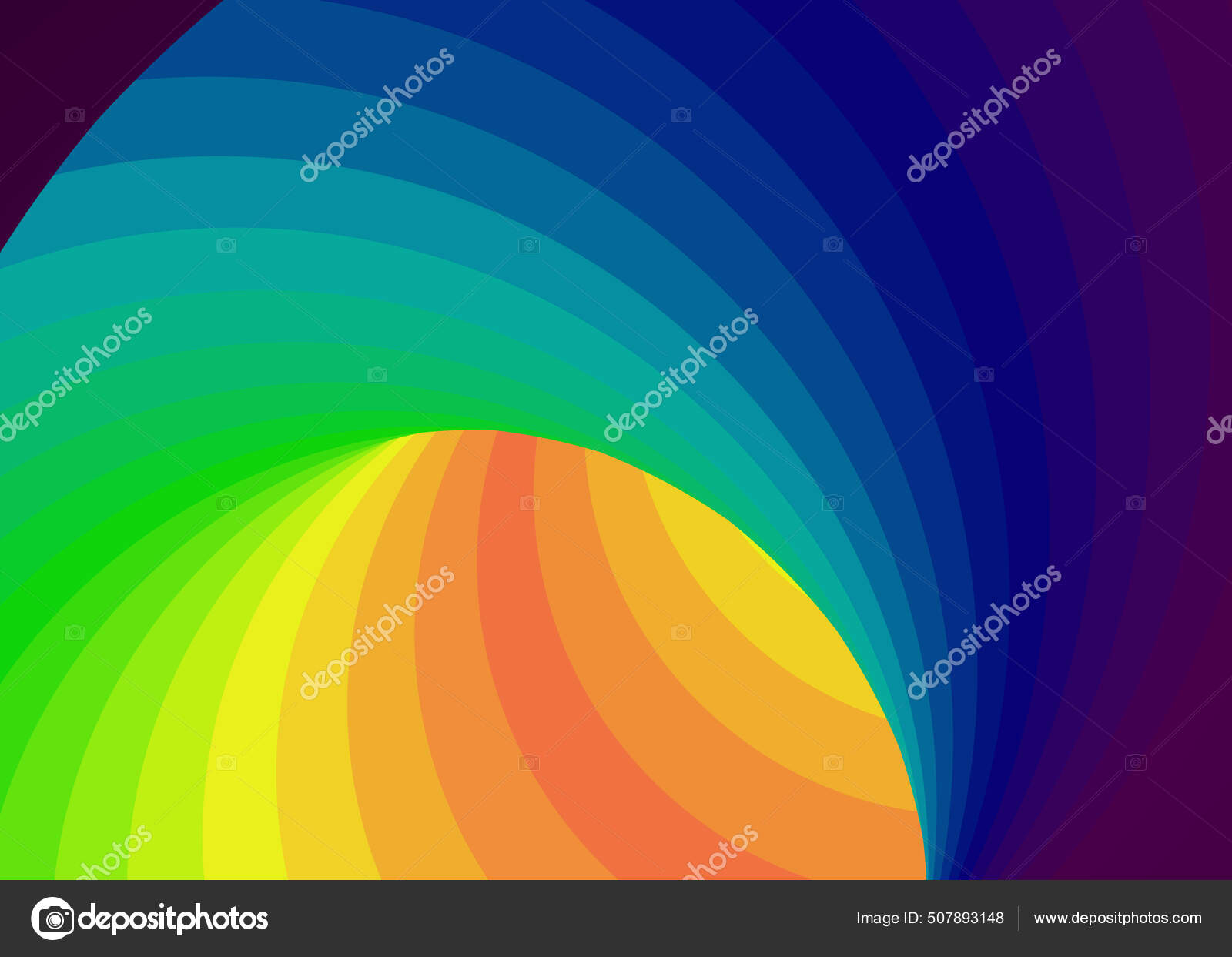 Color Swirl Background Generative Art Illustration Twist Stock Vector ...
