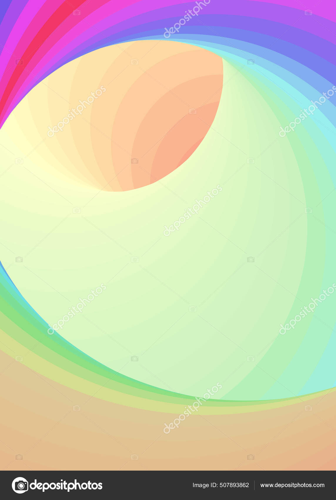 Color Swirl Background Generative Art Illustration Twist Stock Vector ...