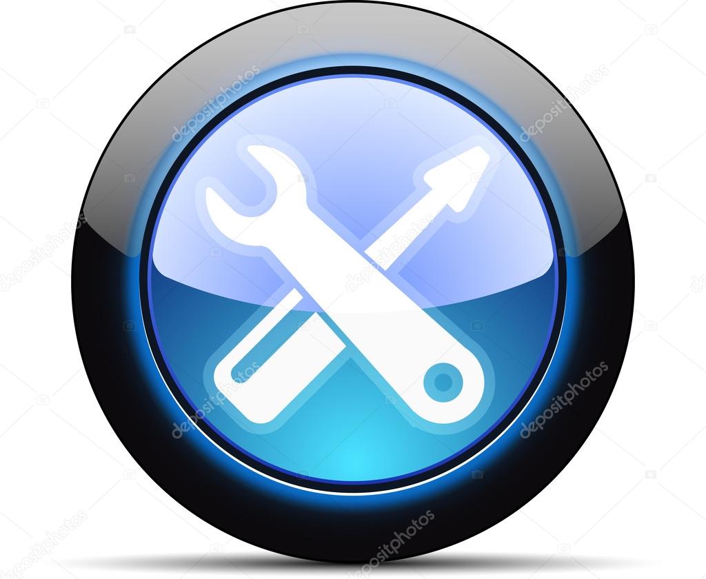 Settings button Stock Vector Image by ©Yuriy_Vlasenko #59564431