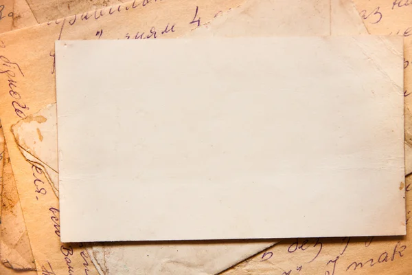 Vintage background with old papers and letters — Stock Photo © fajnokg ...