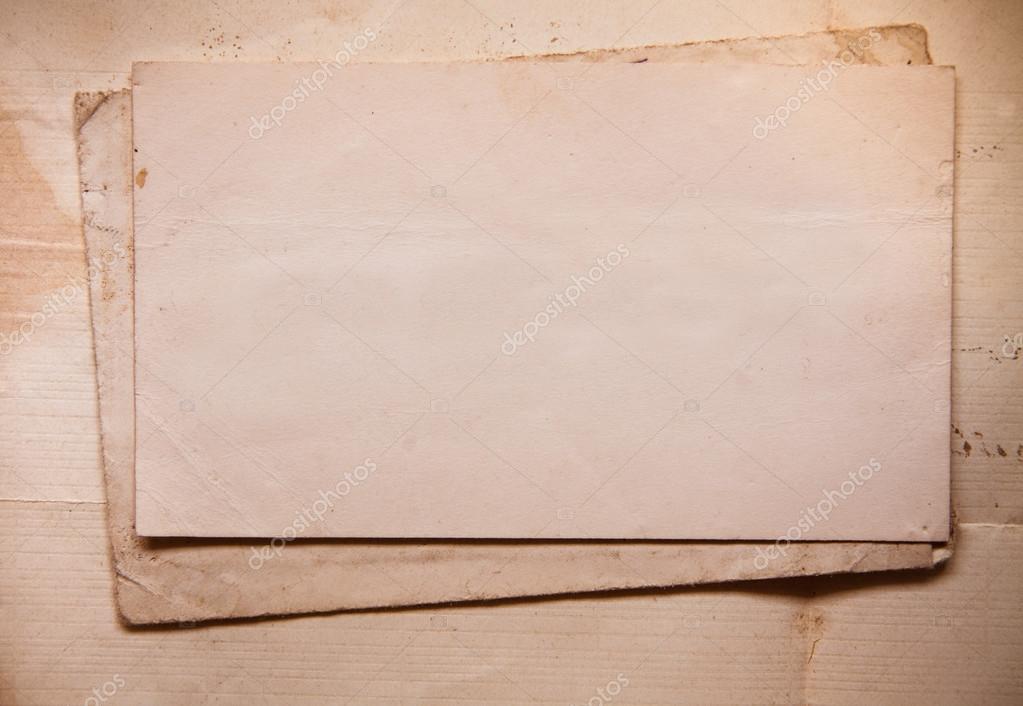 Vintage background with old papers and letters — Stock Photo © fajnokg ...