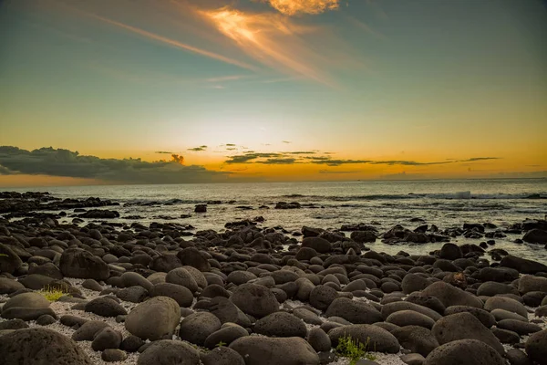 Beach rock sunset Stock Photos, Royalty Free Beach rock sunset Images ...
