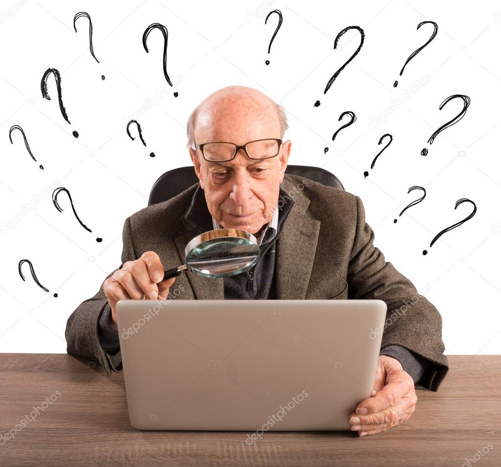 Confused Looking Person