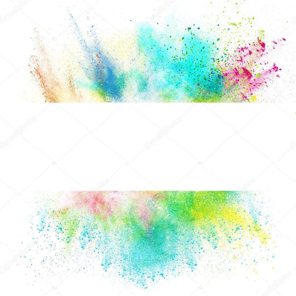 Fresh banner with colorful splash effect Stock Photo by ©alphaspirit ...