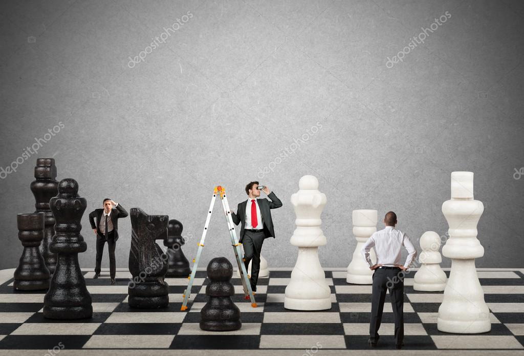 Strategy and tactics in business — Stock Photo © alphaspirit #53015569