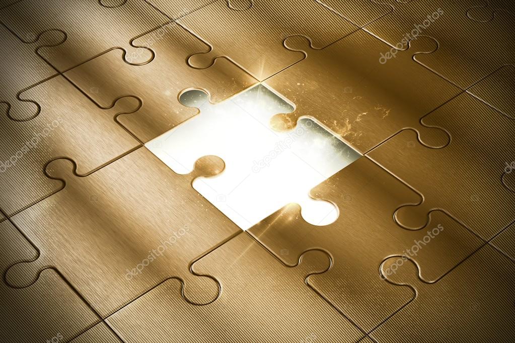 Missing piece of the puzzle Stock Photo by ©alphaspirit 69579171