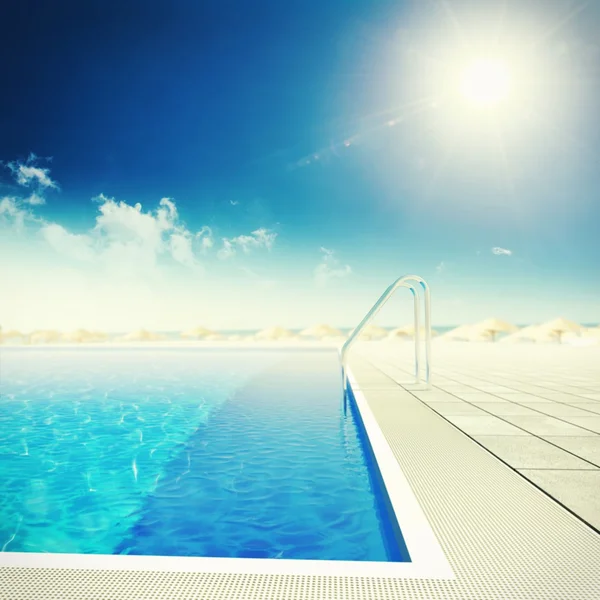 Swimming pool — Stock Photo © alphaspirit #11016456
