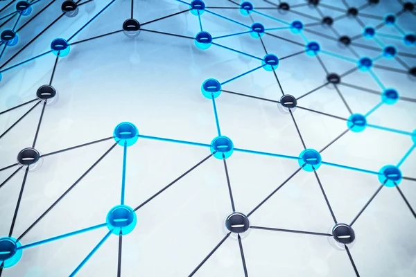 Concept of interconnection spheres - Stock Image - Everypixel