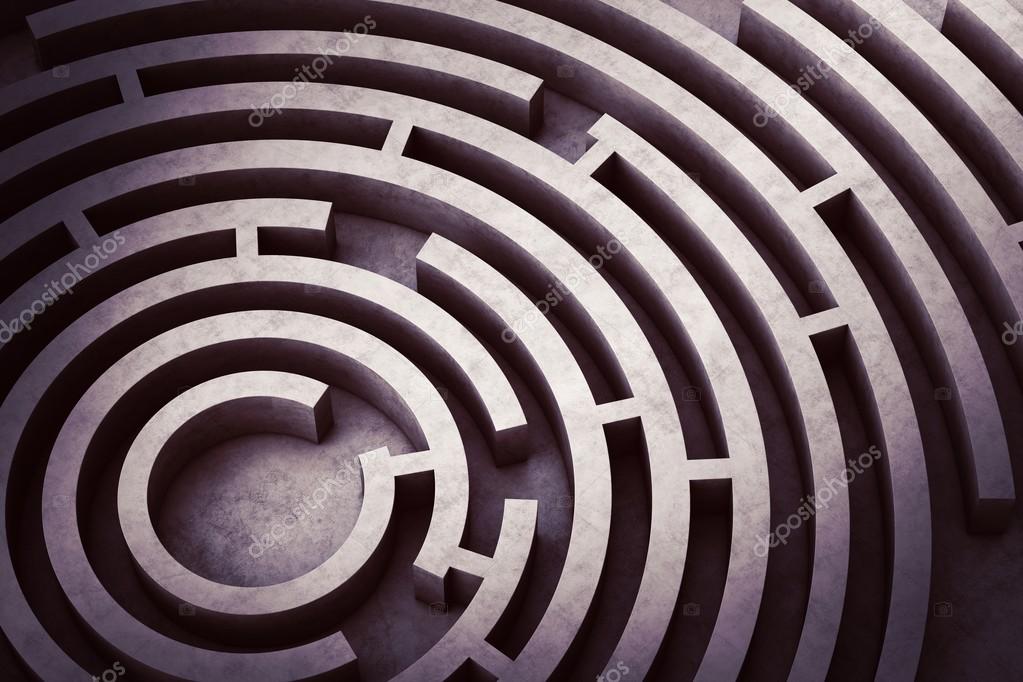 Difficult Mazes Circular