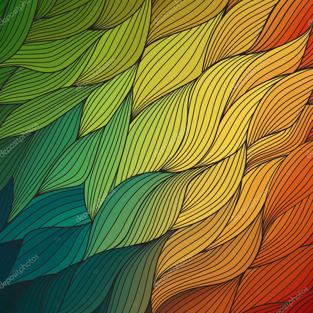 Colorful waves texture background Stock Vector Image by ©markovka #88775808