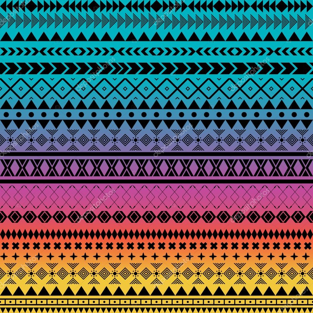 Seamless tribal texture. Stock Vector by ©markovka 89640286