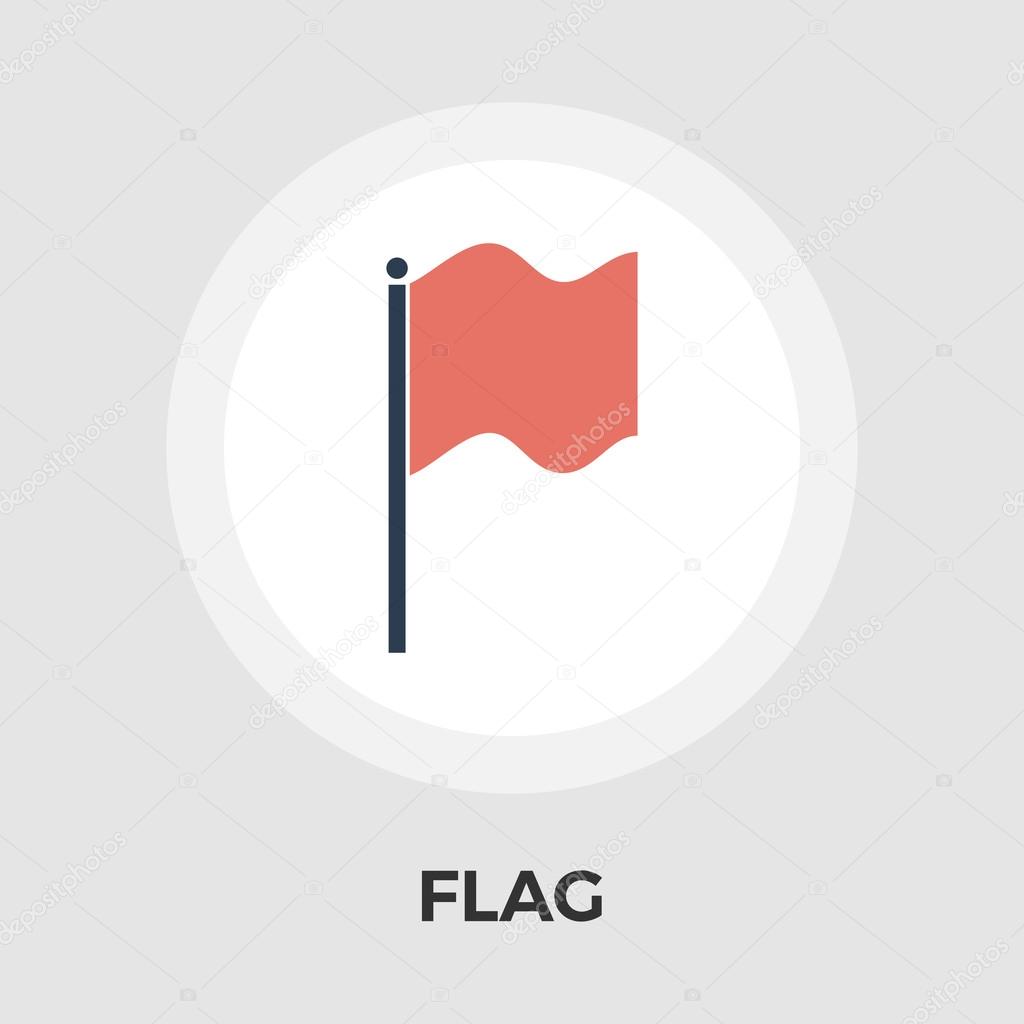 Flag Flat Icon Stock Vector by ©leshkasmok #111668530