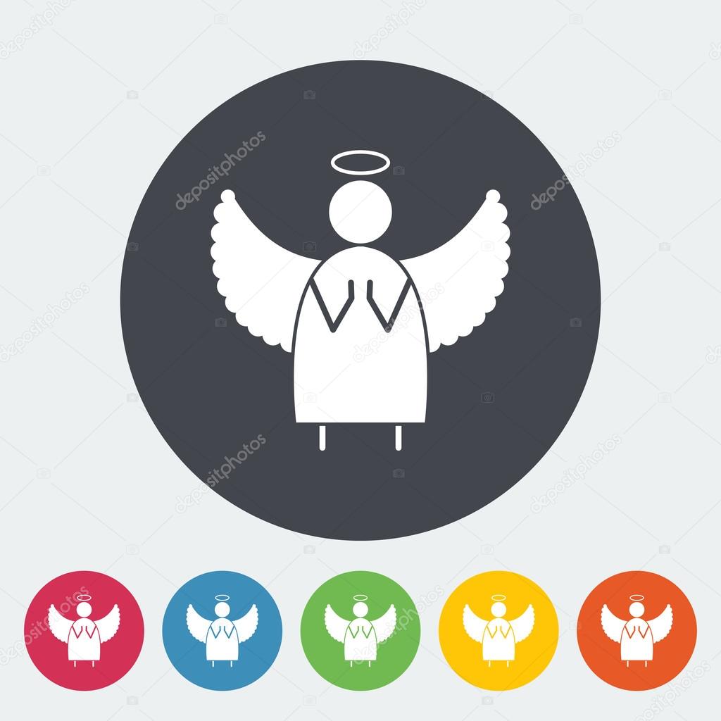 Ángel icono Vector de stock #56307023 de ©leshkasmok