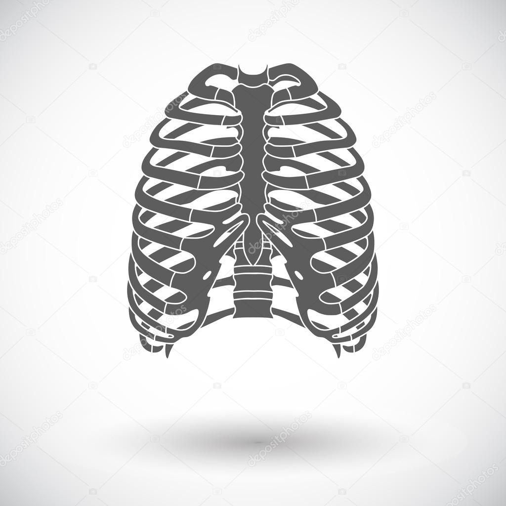 Icon of human thorax. Stock Vector Image by ©leshkasmok #68649875