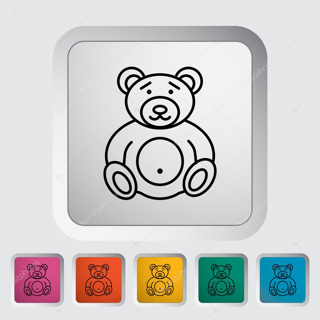 Bear toy Stock Vector Image by ©leshkasmok #84134550