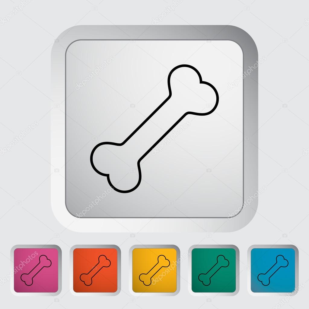 Hueso de perro Vector de stock por ©leshkasmok 84134590