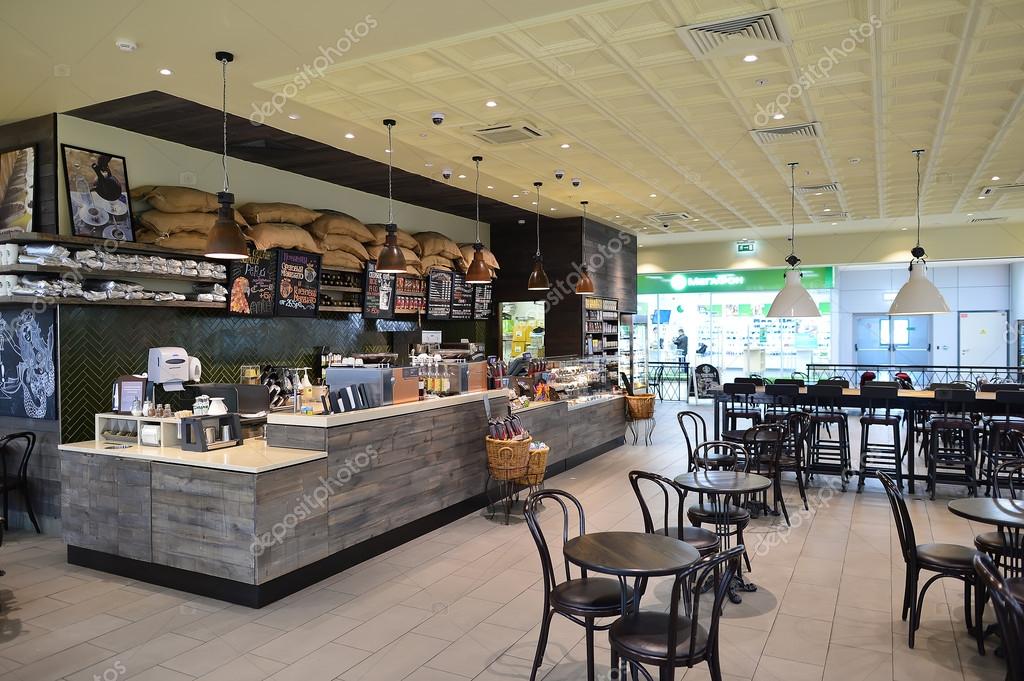 Starbucks Cafe interior — Stock Editorial Photo © teamtime #93726754