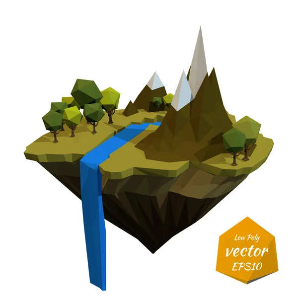 Flying island Vector Art Stock Images | Depositphotos