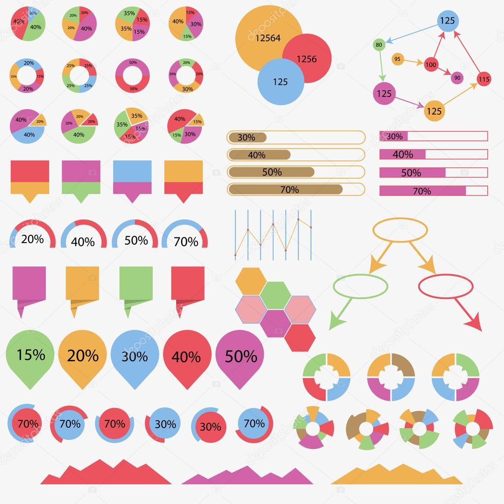 Info graphics circle style Vector illustration Stock Vector by ...