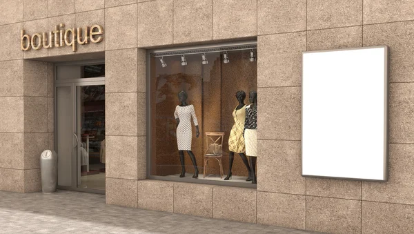 Clothing Store Design Exterior