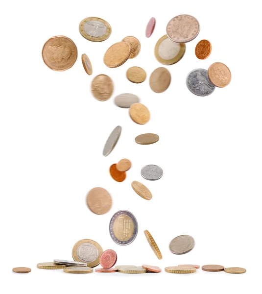 Falling American Coins — Stock Photo © dibrova #2175114