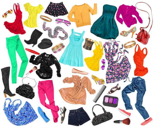 Collection of clothes Stock Photo by ©evaletova 10509836