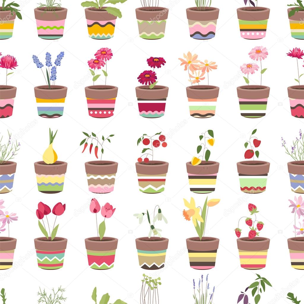Flower Pot Texture