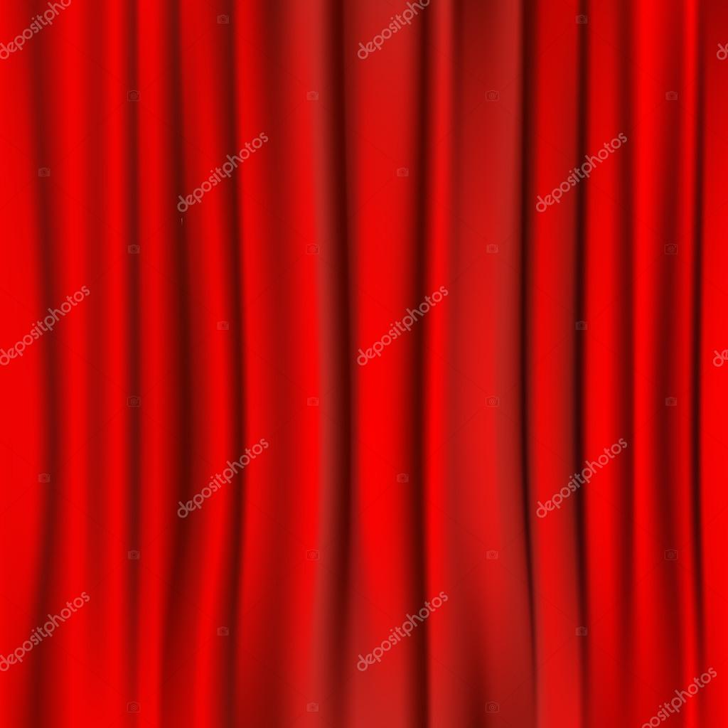Rød gardin baggrund. vektor Stockvektor af ©Ghenadie 101769030