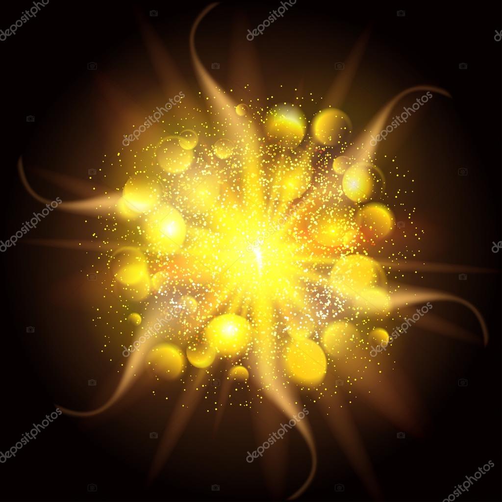 Light burst explosion and rays background. vector Stock Vector by ...