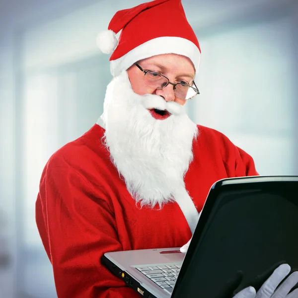 Santa laptop Stock Photos, Royalty Free Santa laptop Images | Depositphotos