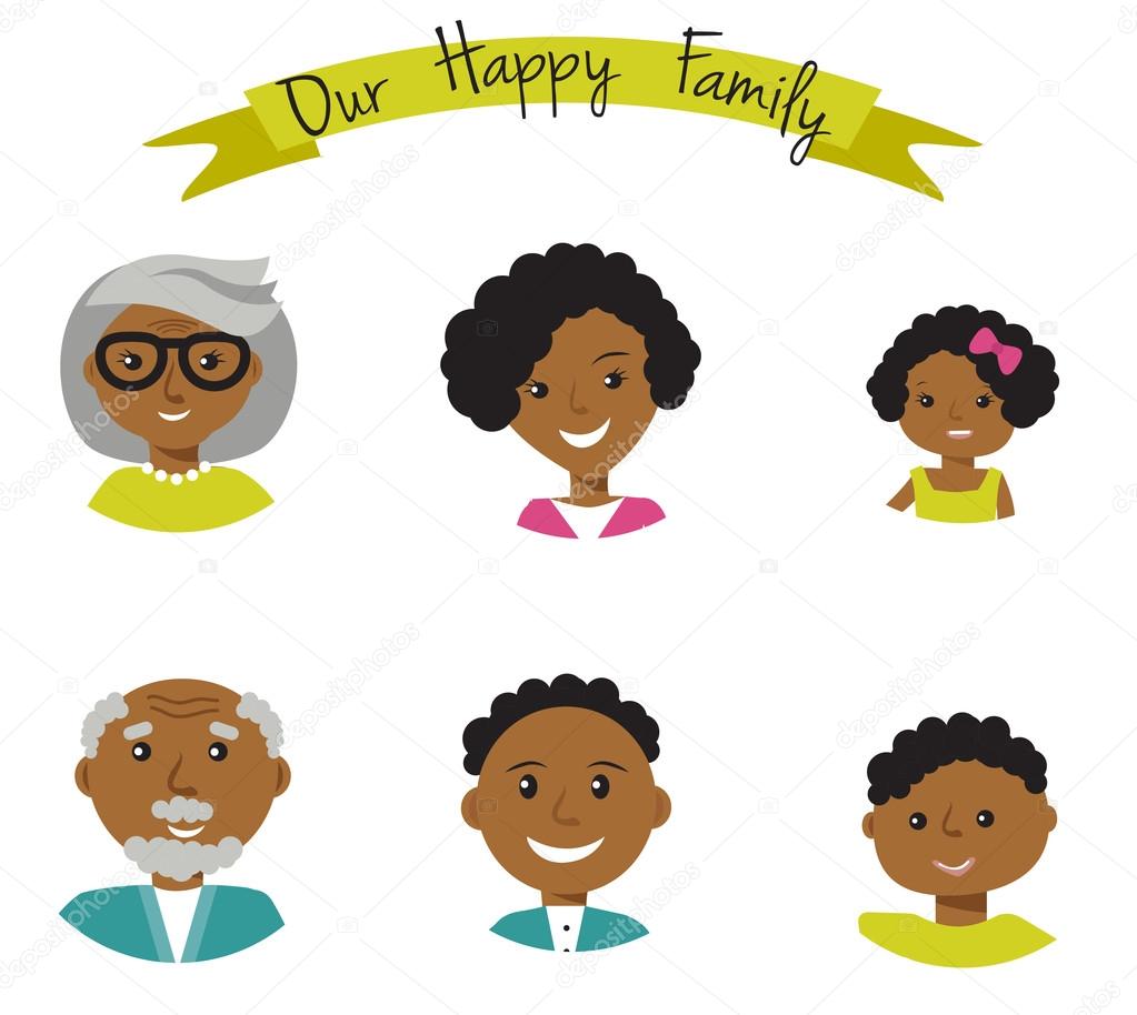 Family Members Clip Art Faces Family Clip Art Images Free Download