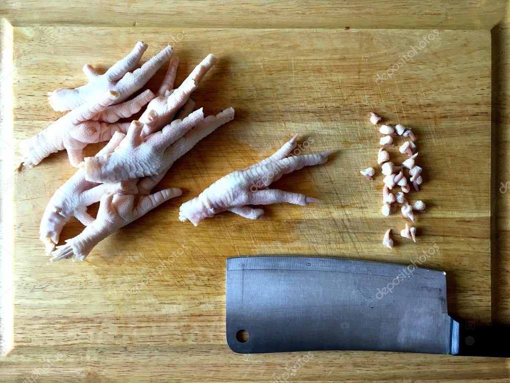 Raw Chicken Feet Stock Photo by ©hlehnerer 97024180