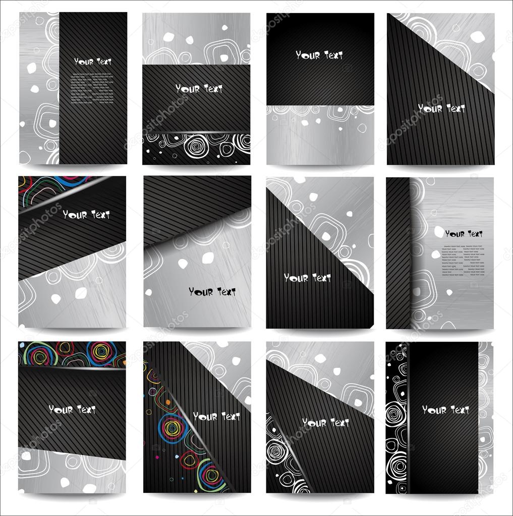 Set advertising posters Stock Vector Image by ©Amitofo #53924033