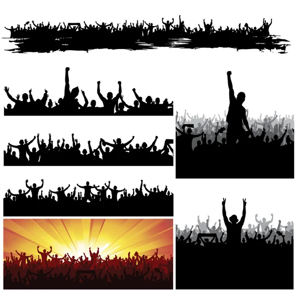 4,028 Cheering crowd Vector Images, Cheering crowd Illustrations ...