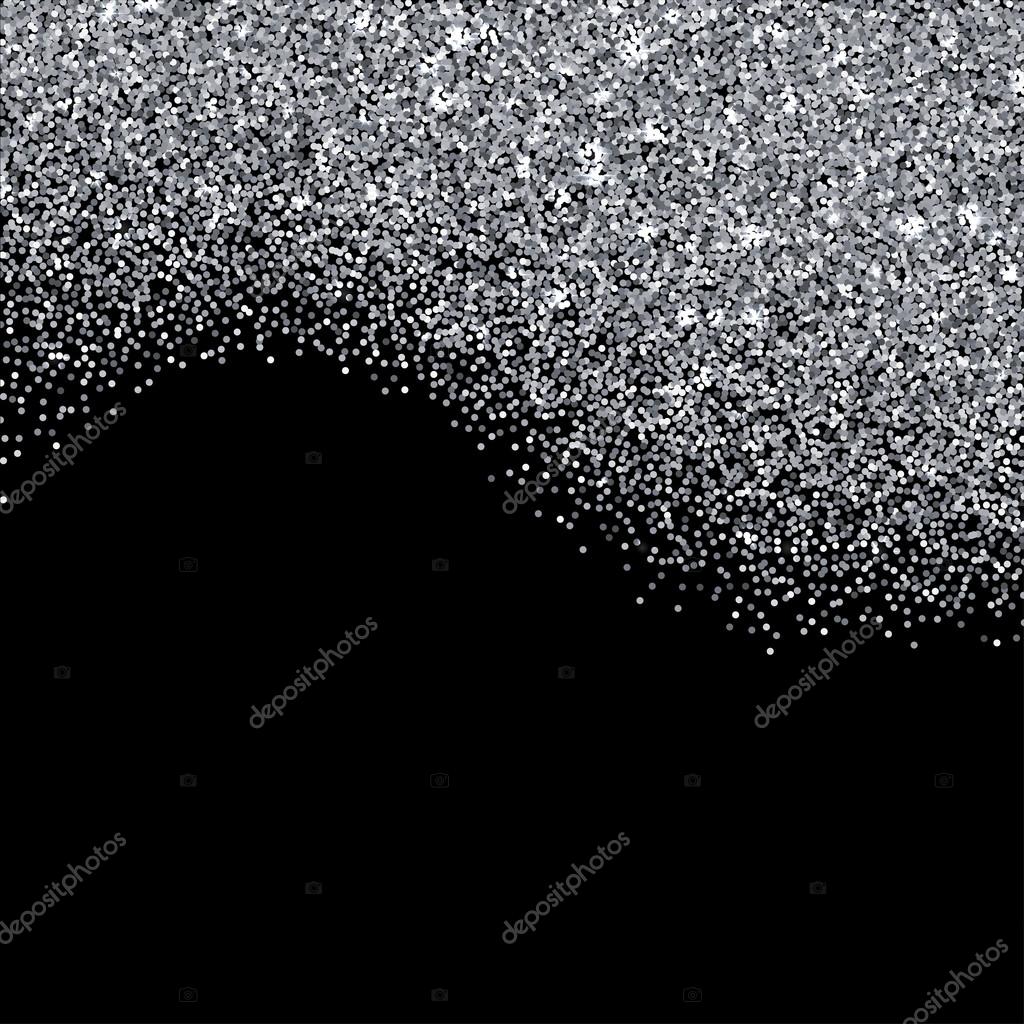 Brillo de plata borde texturizado Vector de stock por ©de-kay 100883922