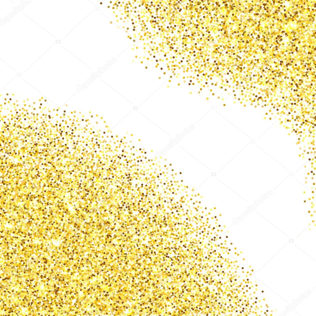 Gold glitter textured corners Stock Vector Image by ©de-kay #103885132