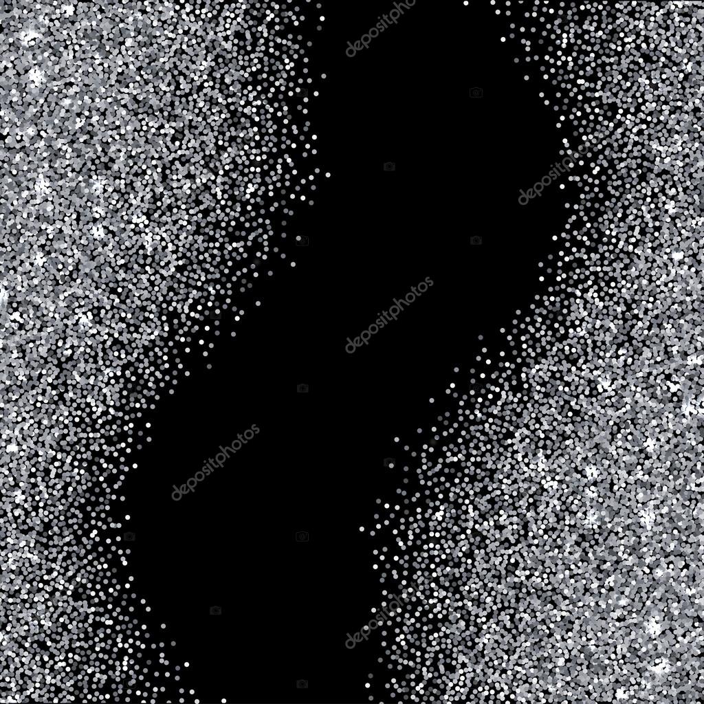 Brillo de plata bordes texturizados Vector de stock por ©de-kay 109949246