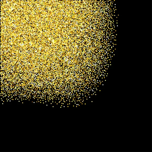 Gold glitter corner Vector Art Stock Images | Depositphotos