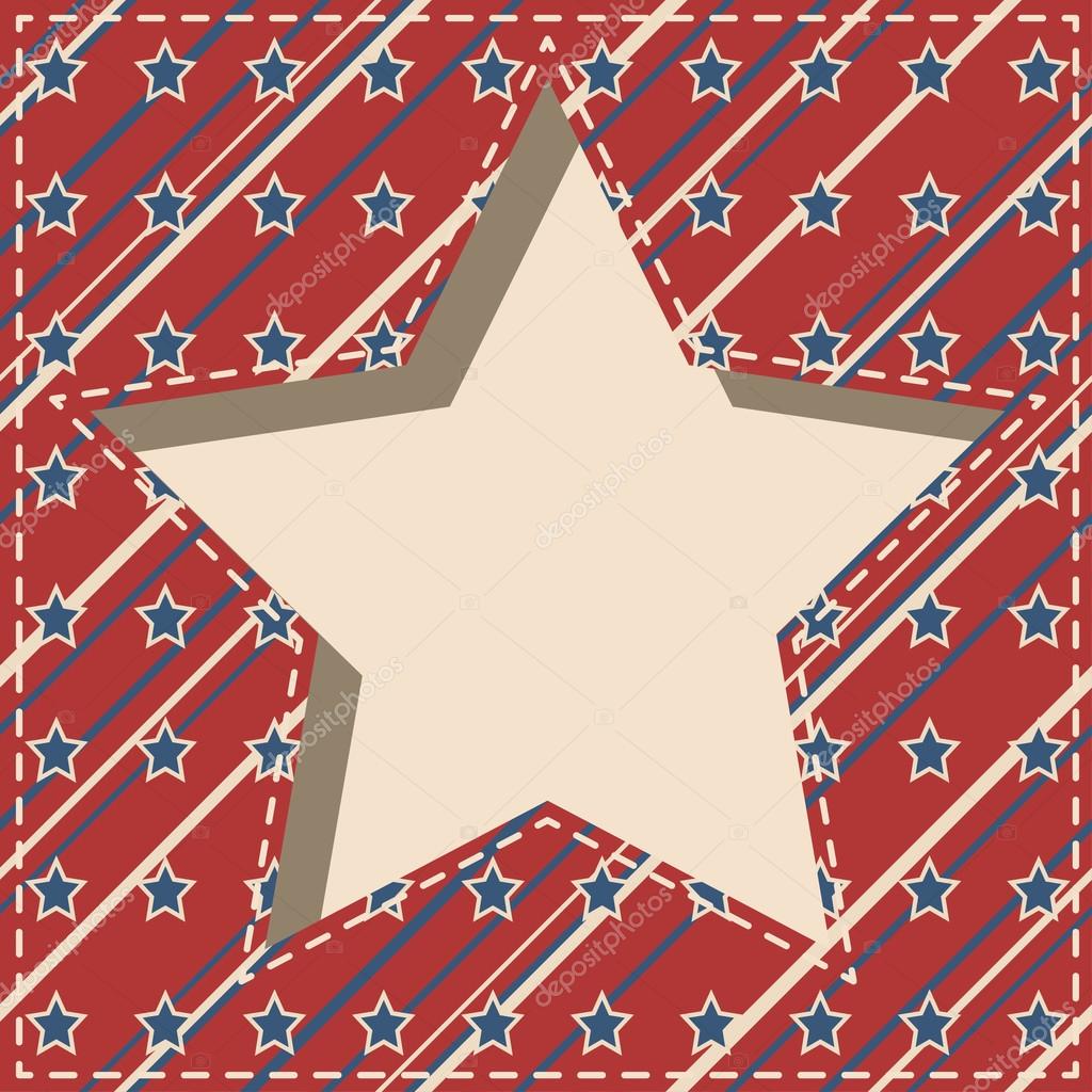 Stars And Stripes Frame
